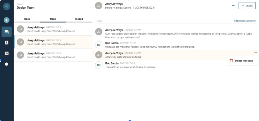 Deleting Threads in Prokeep